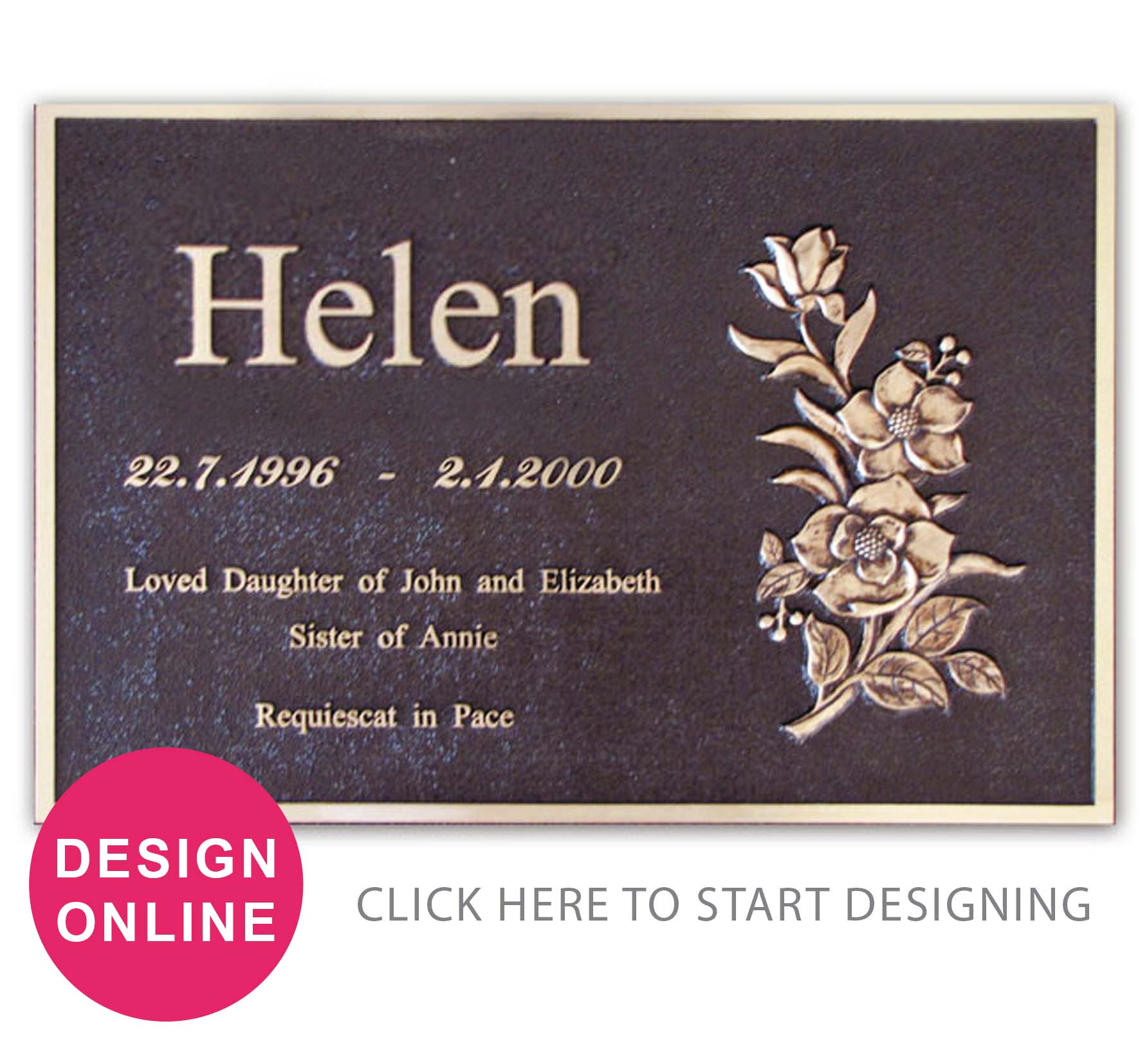 Bronze Memorial Plaques - Forever Shining