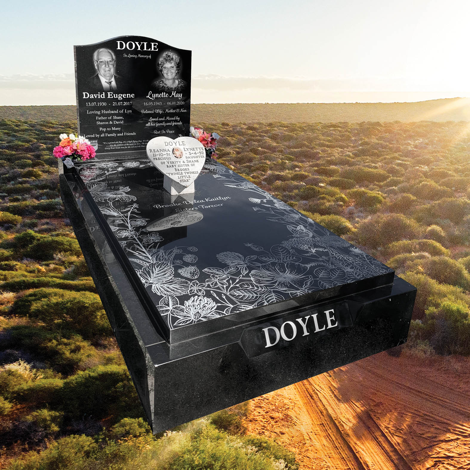Headstones Perth | Gravestones | Monuments | Plaques | Memorial