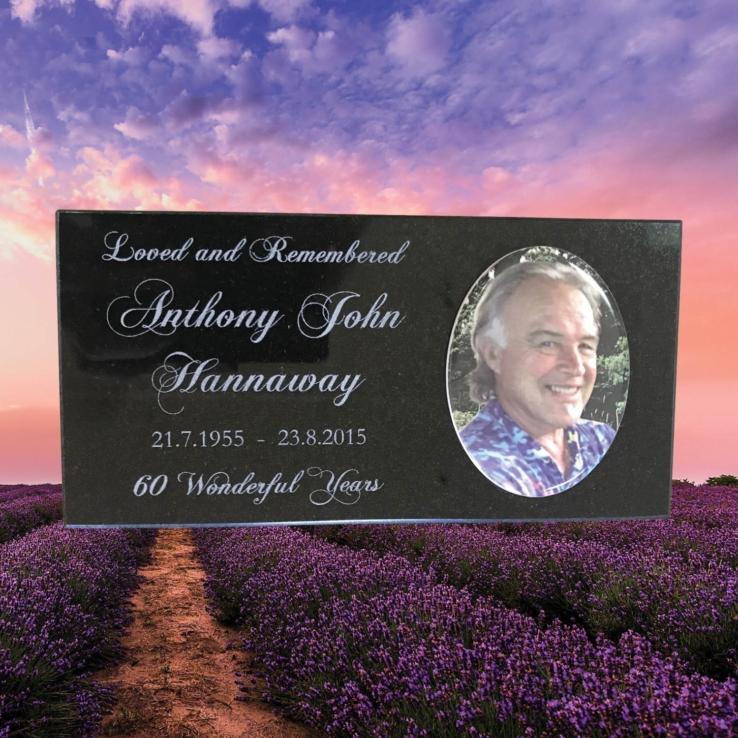 Laser Etched Granite Plaques - Forever shining Memorials