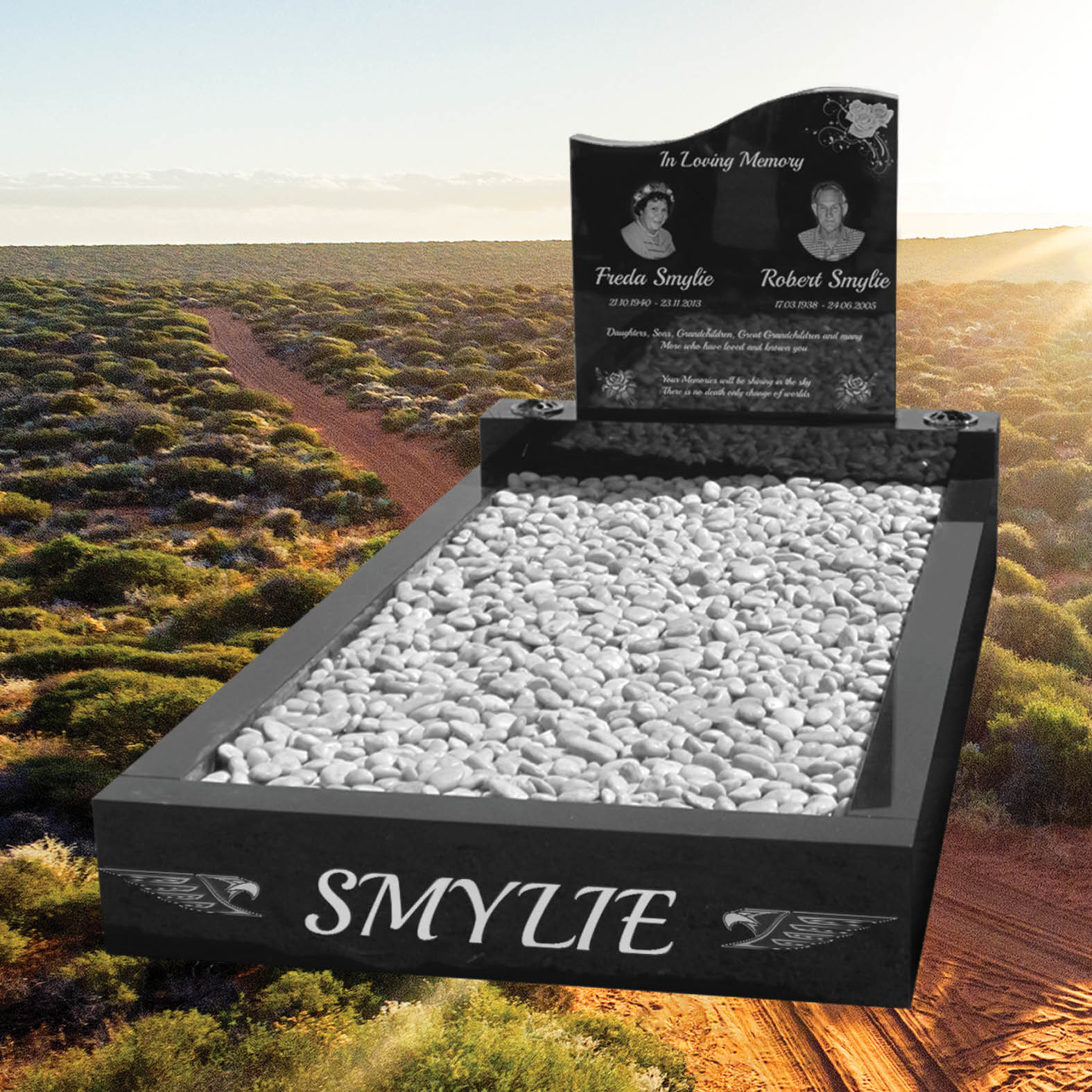 Headstones Perth - Forever Shining