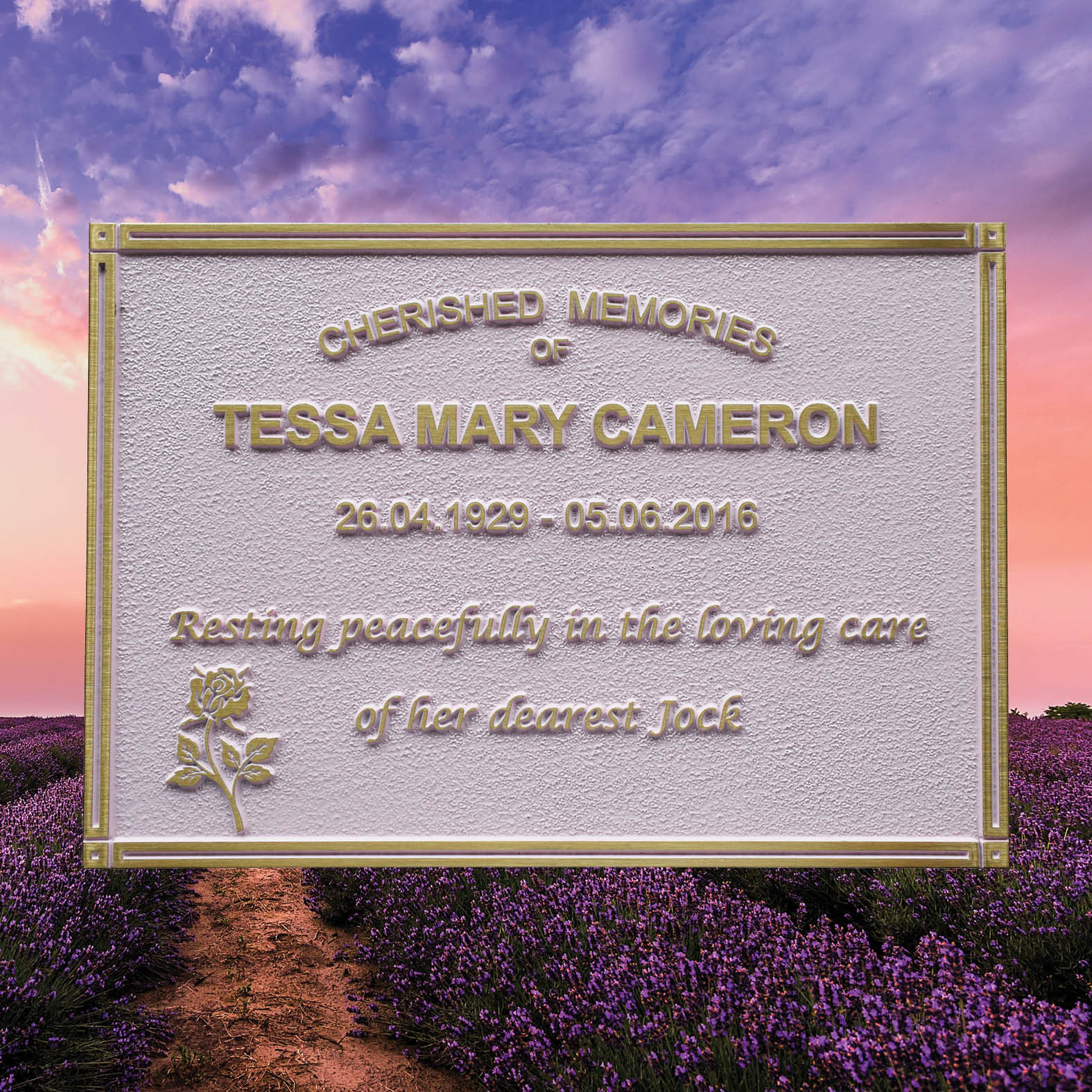 Port Moresby Headstone Forever Shining