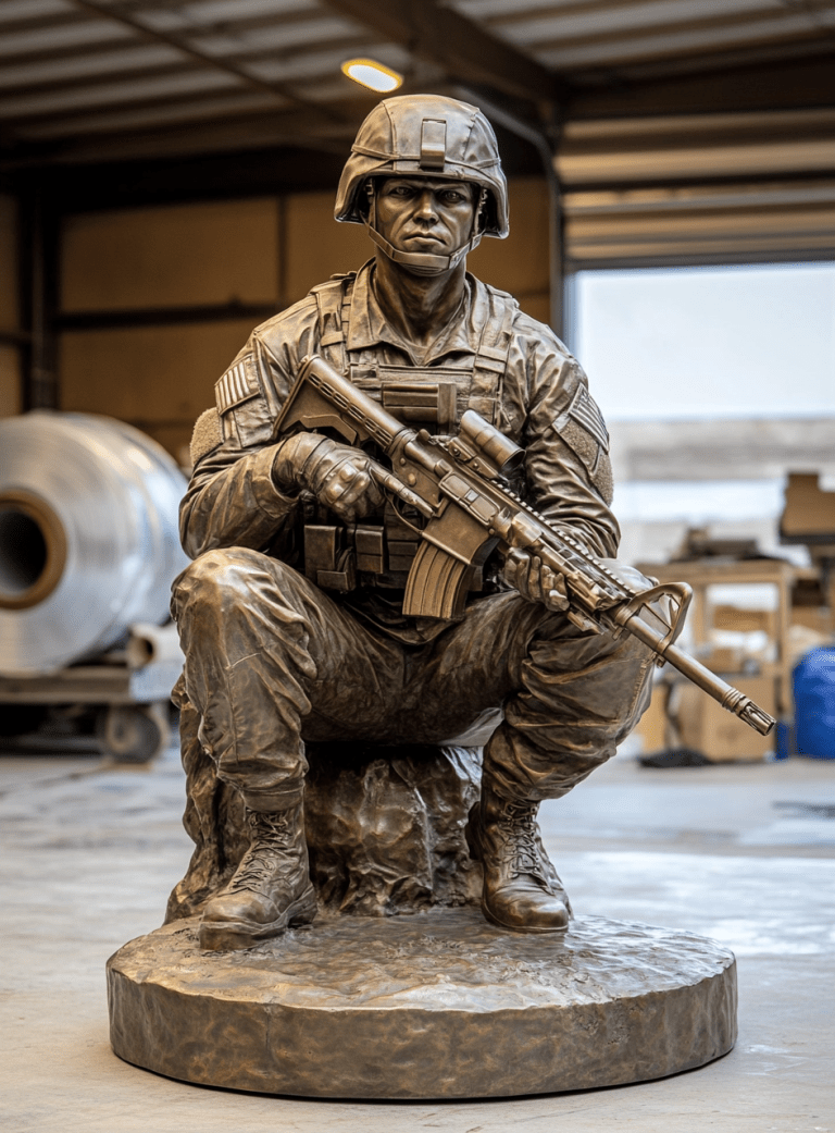 Exquisite Handcrafted Bronze Statues - Forever Shining